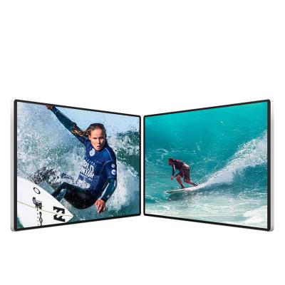 Cina Segnaletica digitale LCD a montaggio murale da 32 pollici a 49 pollici con input multipli e orientamento ritratto/paesaggio in vendita