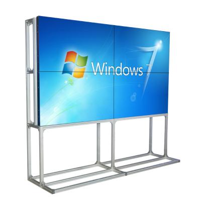 Cina Video interno Monitor murale Display pubblicitario Connessione stretta 2K 4K HD 55 pollici 2*2 in vendita