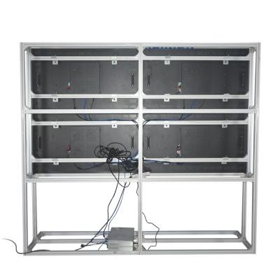 Cina Video interno Monitor murale Display pubblicitario Connessione stretta 2K 4K HD 55 pollici 2*2 in vendita