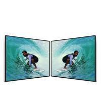 China 10 Points Wall Mounted Digital Signage 2ms Window LCD Screen 3840x2160 for sale