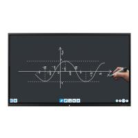 China TFT Touch Screen Interactive Whiteboard 4k Electronic Touch Screen Board 98'' for sale