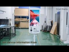 Anzeige von Informations von Kiosken für Selbstbedienung im Innenbereich LCD 1080P電子機器 LCD画面に装備されている