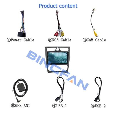 Cina ODM Mercedes Benz Car Stereo Navigazione GPS Per Mercedes-Benz W209 W203 in vendita