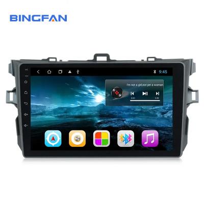 Cina 9 pollici 2din android 9.0 Phonelink USB auto mp5 radio stereo per Toyota Corolla 2007-2013 in vendita