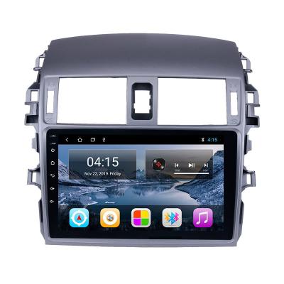 Cina Pilota multimediale GPS WIFI per auto da 9 pollici per Toyota Corolla 2007-2013 con Android 9.0 in vendita