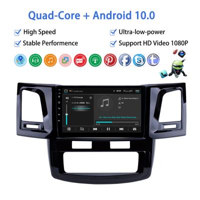 Cina AC 2008-2014 Hilux Android Auto Car Stereo 3D Screen con SWC DVR 4G WIFI in vendita