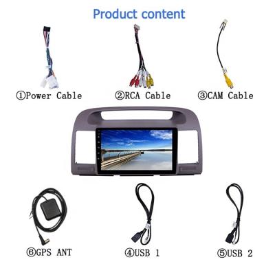 Cina Android HD Touch Screen Car GPS Audio Player Per Toyota Camry 2000-2015 Car Stereo Multimedia Video Player in vendita