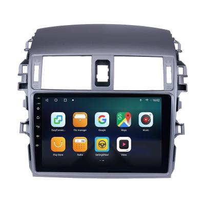 Cina Touch Screen Auto Android 10.0 8 Core Car Stereo 4+32g Multimedia GPS Navigation Car Radio Per Toyota Corolla 2007-2013 in vendita