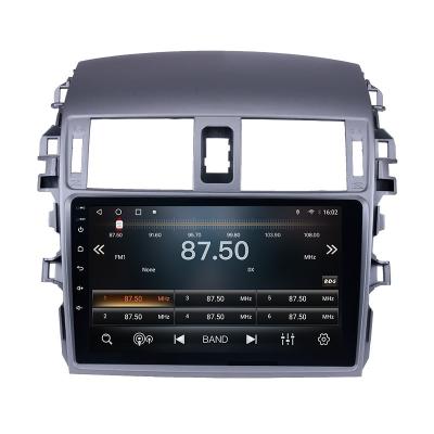 Cina Touch Screen Auto Android 10.0 8 Core Car Stereo 4+32g Multimedia GPS Navigation Car Radio Per Toyota Corolla 2007-2013 in vendita