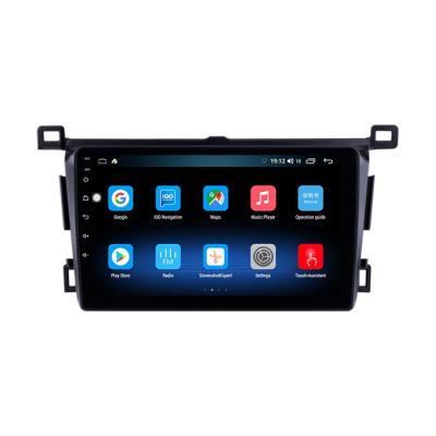 Cina HD 1024*600 Touch Screen GPS Tracker Frame Kit Dvd Car Radio Android Player Per Toyota RAV4 2013-2018 in vendita