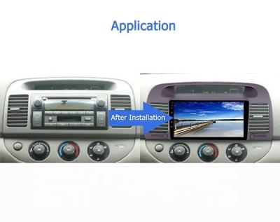 China 4Core Android 10.0 BT WIF Touch Screen Multimedia Player Para Toyota Camry 2000-2003 9 polegadas Car Android Player à venda