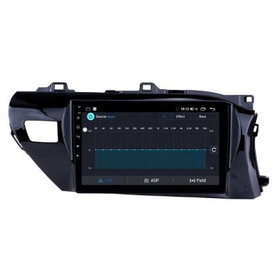 Cina 9 pollici 2din Android 10 System Capacitive Screen Full Touch Screen Radio per auto per Toyota Hilux RHD 2016-2018 Car Player in vendita