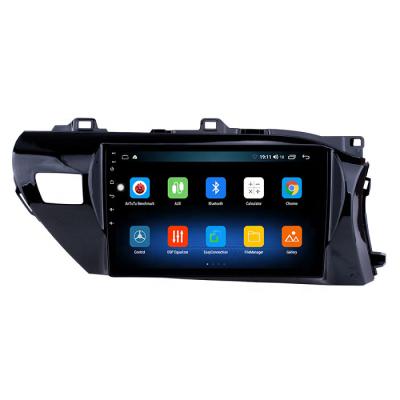 Cina 9 pollici 2din Android 10 System Capacitive Screen Full Touch Screen Radio per auto per Toyota Hilux RHD 2016-2018 Car Player in vendita