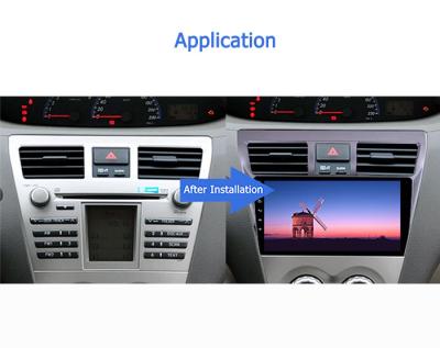 Cina Android 10 FM BT WIFI Con schermo capacitivo Full Touch Screen Radio per auto per Toyota VIOS 2007-2012 Car Multimedia Player in vendita