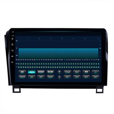 Cina 2 Din Android 10 Inch Touch Screen Car DVD Player GPS Navigation DSP Carplay per Toyota Sequoia 2008-2015 Tundra 2006-20 in vendita