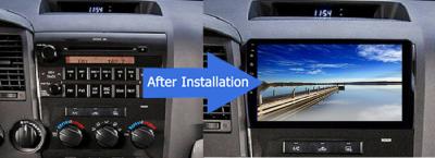 Cina 2 Din Android 10 Inch Touch Screen Car DVD Player GPS Navigation DSP Carplay per Toyota Sequoia 2008-2015 Tundra 2006-20 in vendita