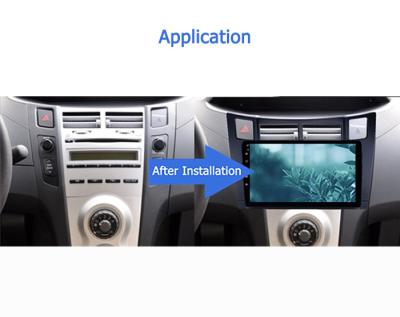 Cina 9 pollici 2 din GPS Navigation System Touch Screen Android Video Car Radio per Toyota Yaris 2005-2011 Auto lettore DVD in vendita