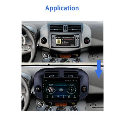 Cina 10 pollici 2 din Android 10.0 Mirror Link DVD Player Universale per Toyota RAV4 2007-2011 GPS Navi Radio IPS Capacitive Scre in vendita