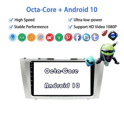 Cina Android 10 Quad-Core 2GB RAM 9 Inch 2 din Car Radio DVD Player Multimedia Navigation GPS per Toyota Camry 2006-2011 in vendita