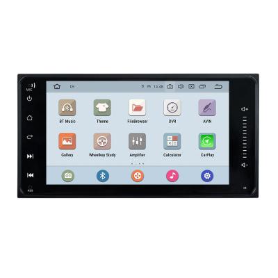 Cina Car Radio Android 12.0 Touch Screen Multimedia System Car Stereo Auto Electronics Car DVD Player Per Toyota Universal in vendita