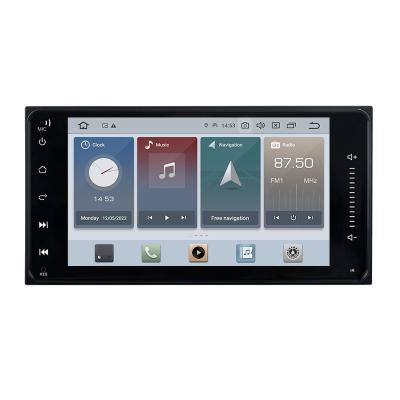 Cina Car Radio Android 12.0 Touch Screen Multimedia System Car Stereo Auto Electronics Car DVD Player Per Toyota Universal in vendita