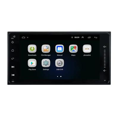 Cina Android 9.1 2Din Universal Car Radio Support BT Mirror Link WIFI Internet lettore DVD per auto per Toyota Corolla Auris Vios in vendita