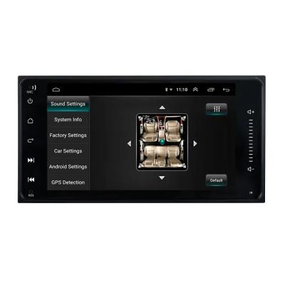 Cina Android 9.1 2Din Universal Car Radio Support BT Mirror Link WIFI Internet lettore DVD per auto per Toyota Corolla Auris Vios in vendita