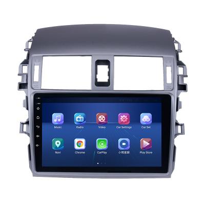 Китай Android 10.0 8 основной автомобильный DVD-плеер с сенсорным экраном 4+32g мультимедийный GPS навигационный автомобильный радио для Toyota Corolla 2007-2013 продается