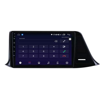 Cina Android 10 lettore DVD per auto Navigazione per Toyota C-HR 2016-2018 9 pollici Supporto radio FM GPS WIFI video multimediale per auto in vendita