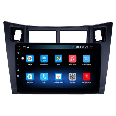 Китай 9 дюймовый 2 дина Android GPS навигационная система сенсорный экран Автомобильное радио для Toyota Yaris 2005-2011 Автомобильный DVD-плеер продается