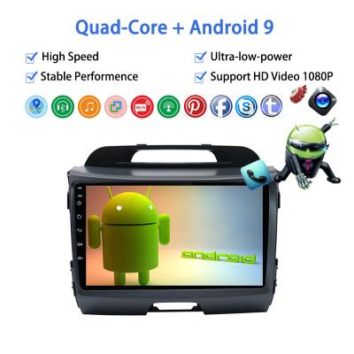 Cina 9 pollici Android 2+32GB GPS Navigation MP5 Player Per Kia Sportage 2010-2015 Car Radio Con Apple Carplay Androi in vendita