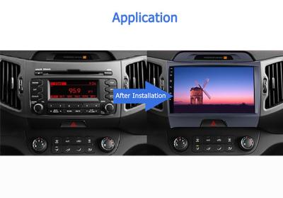 Cina 9 pollici Android 2+32GB GPS Navigation MP5 Player Per Kia Sportage 2010-2015 Car Radio Con Apple Carplay Androi in vendita