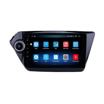 Cina Android 10 Touch Screen Quad Core Car WIFI GPS Radio Stereo Video Audio Per Kia K2 RIO 2011- 2015 Car DVD Player in vendita