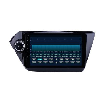 Cina Android 10 Touch Screen Quad Core Car WIFI GPS Radio Stereo Video Audio Per Kia K2 RIO 2011- 2015 Car DVD Player in vendita