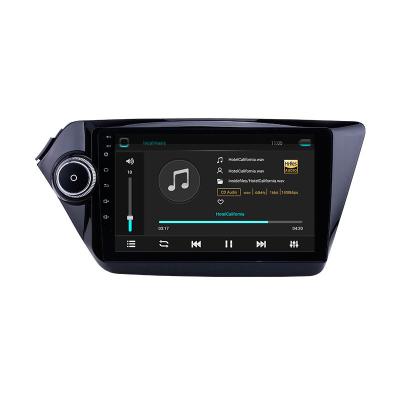 Cina Android 10 Touch Screen Quad Core Car WIFI GPS Radio Stereo Video Audio Per Kia K2 RIO 2011- 2015 Car DVD Player in vendita