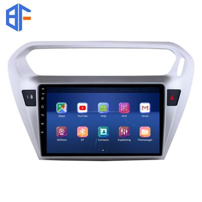 Cina 9 Inch Car Radio For Peugeot 301 Citroen Elysee C 2013 4G LTE 2GB+32GB DSP IPS Screen Car DVD Player in vendita