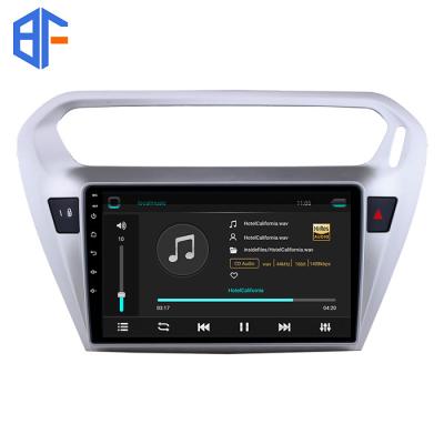 Cina 9 Inch Car Radio For Peugeot 301 Citroen Elysee C 2013 4G LTE 2GB+32GB DSP IPS Screen Car DVD Player in vendita