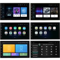 China Include All Basic Function Car Entertainment Radio Android 9 4 Core 1.3GHz Touch Screen Smart Car Radio for sale