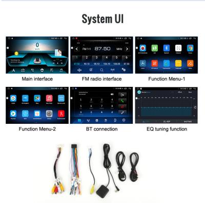 China 4 Core Touch Screen Android Car Stereo Universal Android Car Stereo for sale