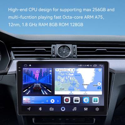 Cina Universal Android10 8 Core 2 din Car Radio Audio 2K QLED Screen WIFIBT5.1 Car DVD Player Per Apple Carplay Car Stereo in vendita