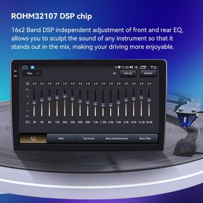 Cina Universal Android10 8 Core 2 din Car Radio Audio 2K QLED Screen WIFIBT5.1 Car DVD Player Per Apple Carplay Car Stereo in vendita
