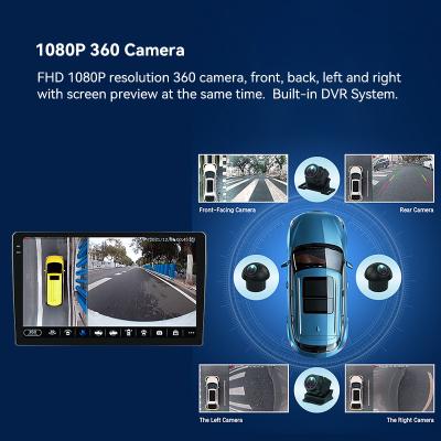 Cina Universal Android10 8 Core 2 din Car Radio Audio 2K QLED Screen WIFIBT5.1 Car DVD Player Per Apple Carplay Car Stereo in vendita