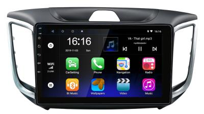 Cina 10 pollici BT Wifi Usb touch screen stereo per auto per Hyundai IX25 Creta 2014 in vendita