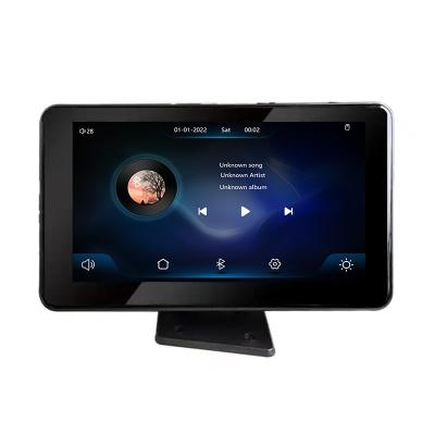 China 7 Inch Universal Android Carplay Stereo Car Audio Radio With Full Touch Screen for sale