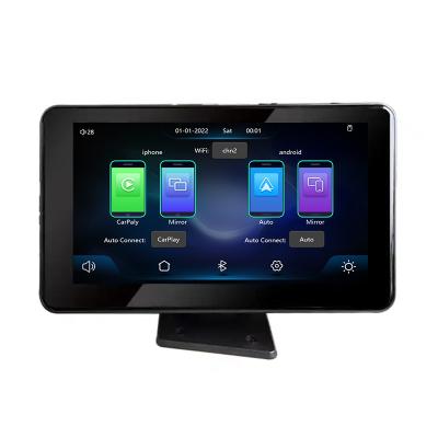 China 7 Inch Universal Android Carplay Stereo Car Audio Radio With Full Touch Screen for sale