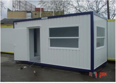 Китай Выполненные на заказ дома контейнера для перевозок Prefab для комнаты охранника продается