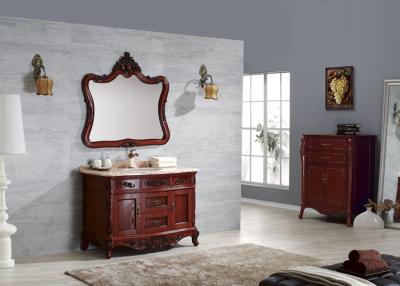 Cina Hotel classico Funiture di legno solido della prova dell'acqua dei Governi di bagno di colore scuro in vendita