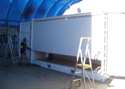 Cina I grandi container modificati 20 piedi per il lato del negozio del rivenditore si aprono in vendita