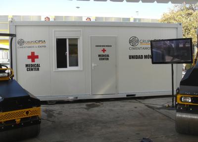 Cina Pronto soccorso temporaneo della Camera del contenitore del flat pack della clinica per la campagna in vendita