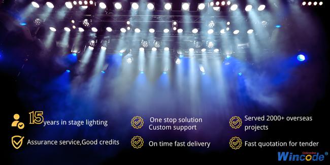 200W RGBW LED Profile Spot Light